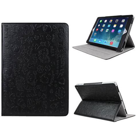 Cartoon Magic Girl Case With Stand For Ipad Air Black