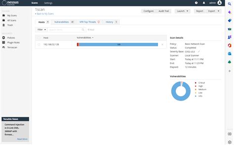 GitHub Chryber NESSUS Vulnerability Scanner