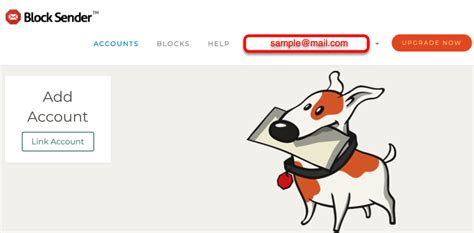 Getting Started Block Sender Help