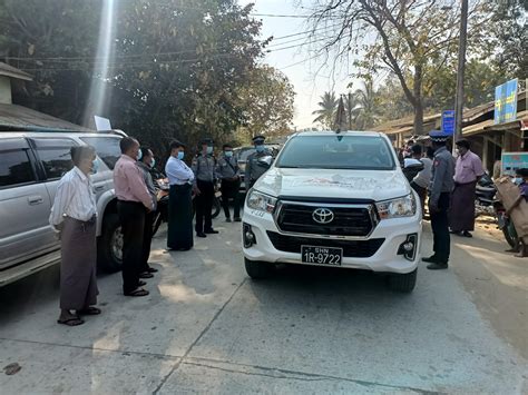 ဘူးသီးတောင်မြို့၌ ယာဉ်အန္တရာယ်ကင်းရှင်းစေရေး ယာဉ်စည်းကမ်း၊ လမ်းစည်းကမ်း အသိပညာပေး ဟောပြောခြင်းန