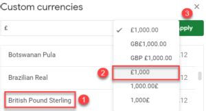 How To Insert Pound Sterling Sign In Excel Google Sheets Automate Excel