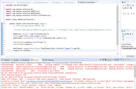 Json Status Mapping For Stale Element Selenium And Java Stack Overflow