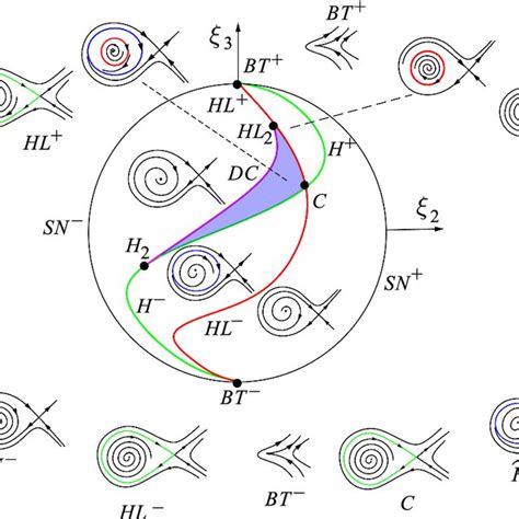 Codimension 3 Bogdanov Takens Bifurcation Diagram On Download Scientific Diagram