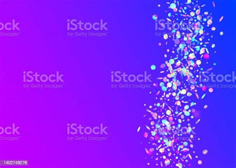 Kaleidoscope Confetti 글리치 반짝임 디스코 프리즘 핑크 파티 텍스처 판타지 호일 웹펑크 아트 네온 스파클스 반짝이는 축제 일러스트레이션 보라색
