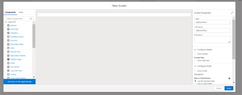 create lwc dynamically in lwc using lightning flow on button click