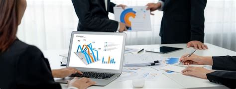 Premium Photo Business Data Dashboard Analysis By Computer Software Investment Oratory