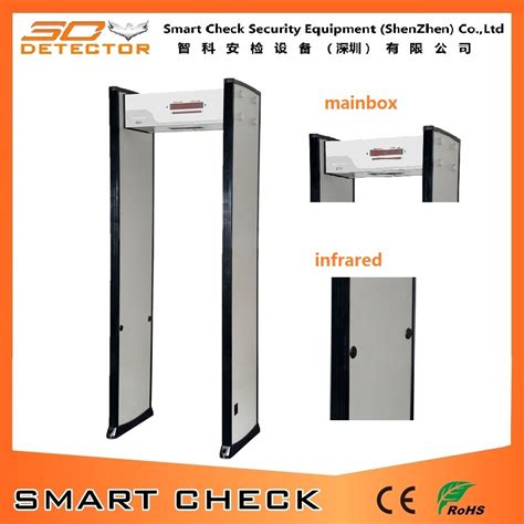 Security Equipment Single Zone Walk Through Checking Gate Walk