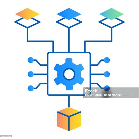 Data Preparation Icon Design Represents Data Cleaning Data Wrangling Dataset Organization