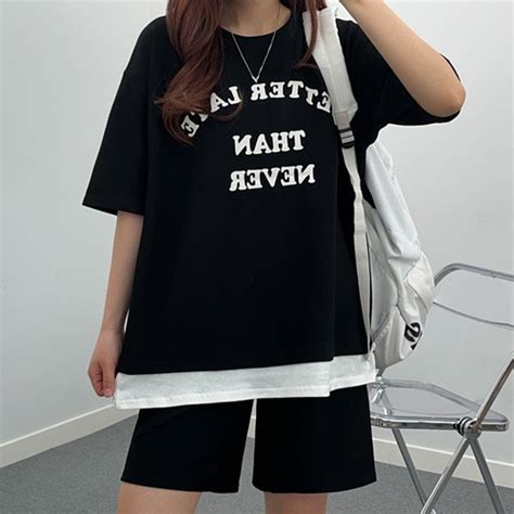 쿠키마루 베러 레이어드 반바지 트레이닝 세트