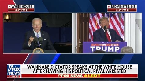 Fox Gop Try To Blame Biden For Trump Indictment Without Evidence