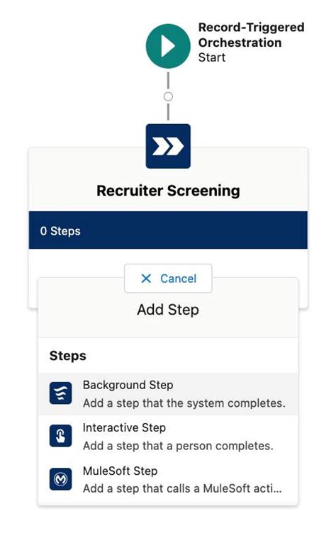 Build The Orchestration Salesforce Trailhead