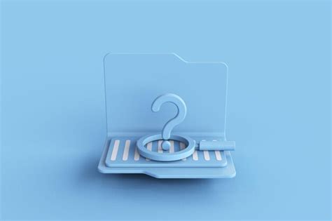 Premium Photo 3d Rendering Document Search Concept Folders Documents