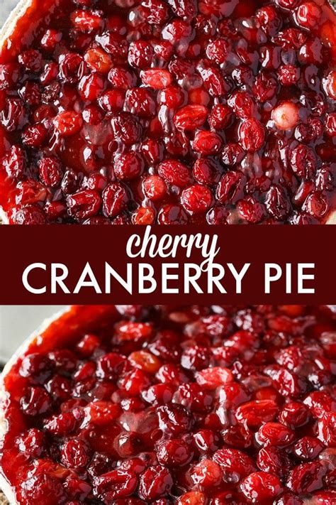 Cherry Cranberry Pie Recipe Artofit