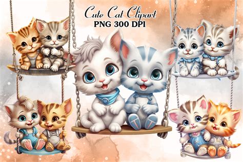 Diva Kitty Cat Clipart