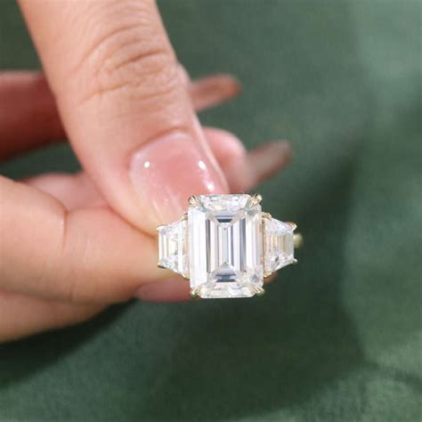 Recreating Kimberly Guilfoyle Engagement Ring With Moissanite Magic Provence Jewelry