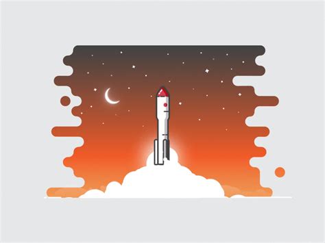 Rocket Launch Animation A Creative Motion Design