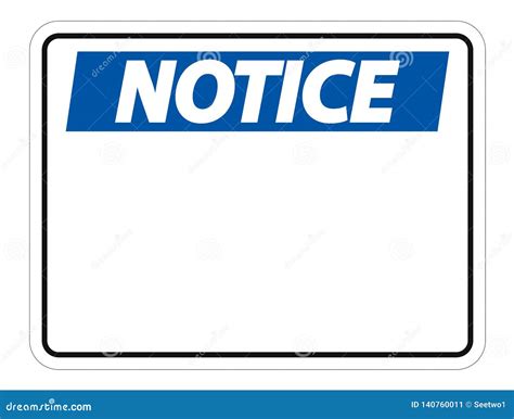 Symbol Notice Hand Protection Required Wall Sign On White Background