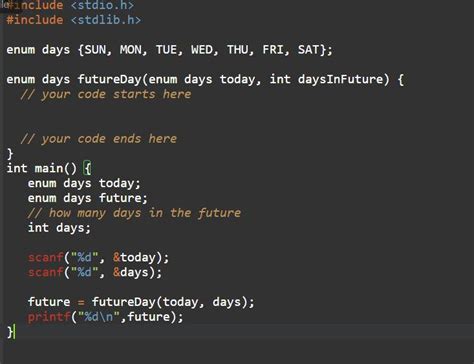 Solved Recall That An Enum Value Is Stored Internally As An