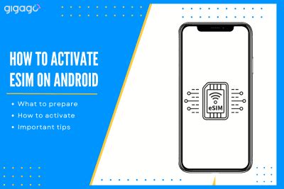 How To Activate Esim On Android Devices