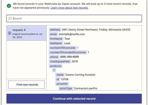 How to properly set up Zapier to use RoofQuote PRO™ webhooks