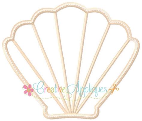 Seashell Applique Creative Appliques