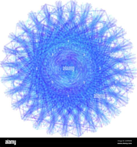 Abstract Decorative Spirograph Circular Element Vector Shape Stock Vector Image And Art Alamy