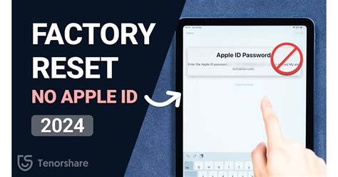 How To Factory Reset Ipad Without Apple Id Password [easy]