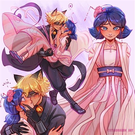 Miraculous Ladybug Character Redesign Marinette And Chat Noir Fanart