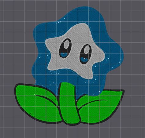 Mario Wonder Flower By Protospyre3d Makerworld Download Free 3d Models