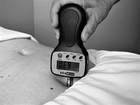 A Digital Pressure Algometer In Use Download Scientific Diagram