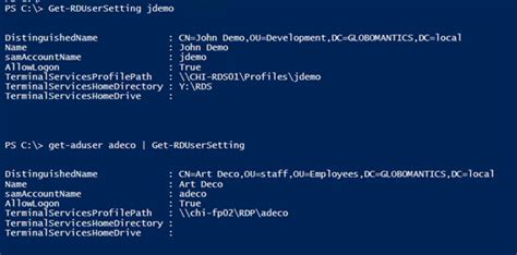 Powershell Problem Solver Active Directory Remote Desktop Settings