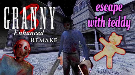 Granny Remake 3 Tube Escape With Teddy Unofficial Update Youtube