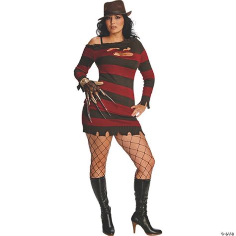 Womens Miss Sexy Krueger Plus Size Costume Discontinued