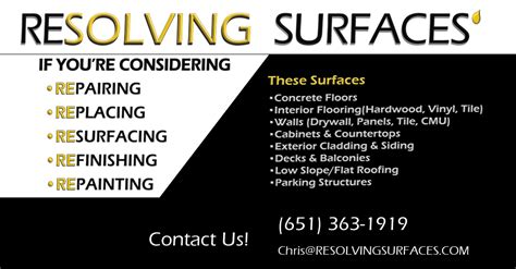 Building Surfaces Resolving Surfaces