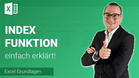 👉 Index Funktion Einfach Erklärt Lerne Microsoft Excel