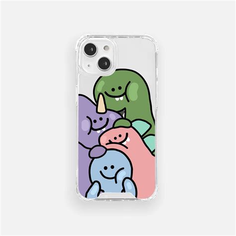 빠른배송 슈퍼 볼따구 올리 마이다이노 심플 아이폰케이스 젤리 투명 실리콘 아이폰 11 12 13 미니 14 15 16 Xs X Se2 Se3 7 8 프로 맥스