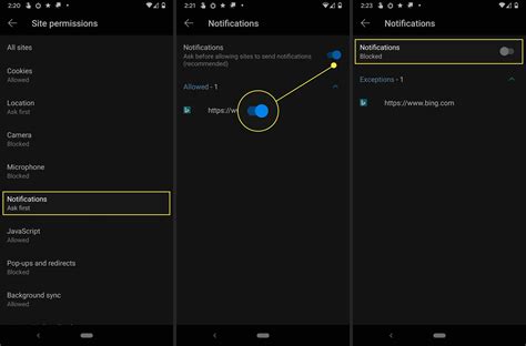 How To Manage Edge Notifications