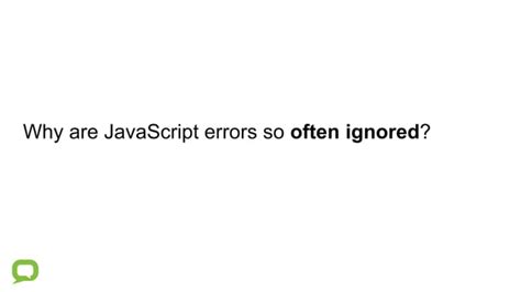 Lightning Talk Javascript Error Handling Ppt
