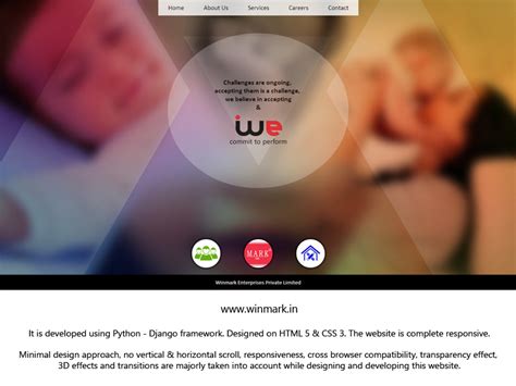 Corporate Website On Python Django Framework By Gaurav Singh On Dribbble