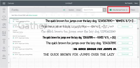 Font Kerning Cricut Design Space Kainspired
