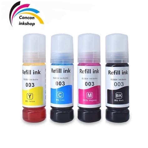 Refill Ink 003 Black Or Colored 70ml Shopee Philippines