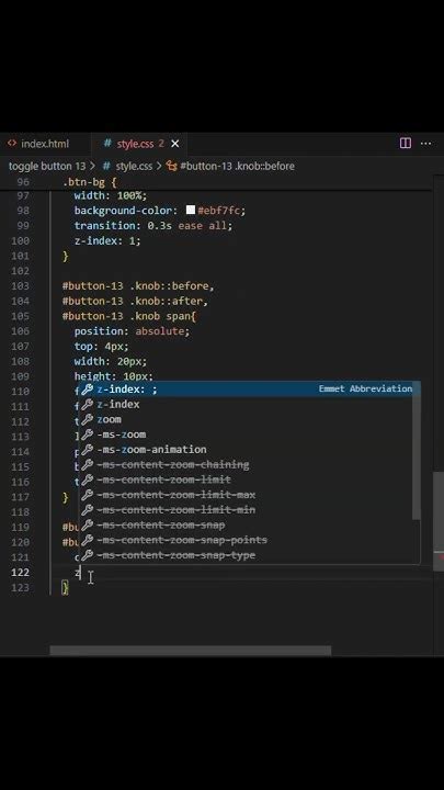 Animated Toggle Button Part 13 Using Html And Css Only Htmlcss