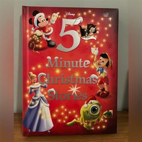 Disney Other Disney 5 Minute Christmas Stories Hardcover Book New