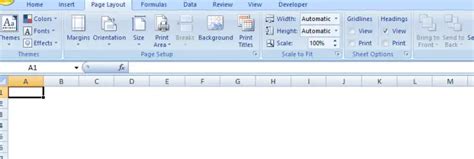 how to show or remove gridlines row numbers and column names in excel
