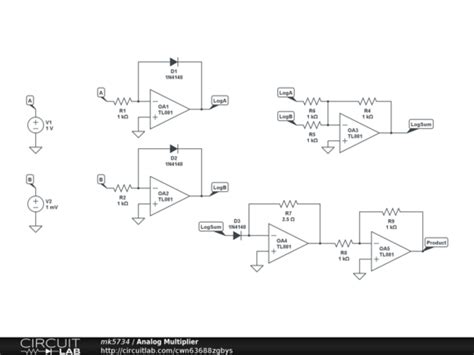 Analog Multiplier CircuitLab