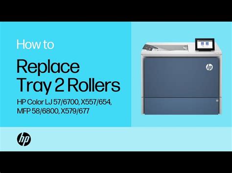 Hp Color Laserjet Enterprise 5700 5800 6700 6800 X557 X57945 X654 X677 Removal And