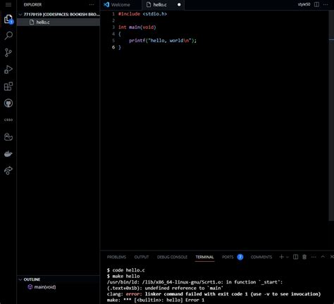 why isn t this working r cs50