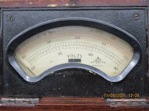 Voltmeter AC DC With Suppressed Scale Physics Museum The University Of Queensland Australia