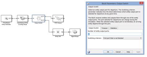 Matlab How To Count Discarded Entities In A Fifo Queue Using Simulink