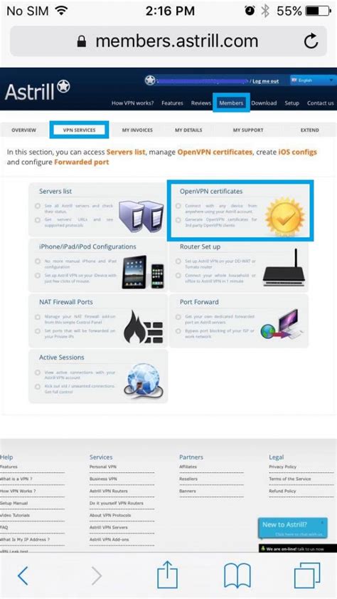 Astrill Setup Manual How To Configure OpenVPN With OpenVPN App On IPhone Astrill Wiki